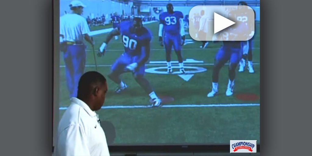 [VIDEO] Coach Brick Haley teaches the D-Line Heel Line Pursuit Drill ...