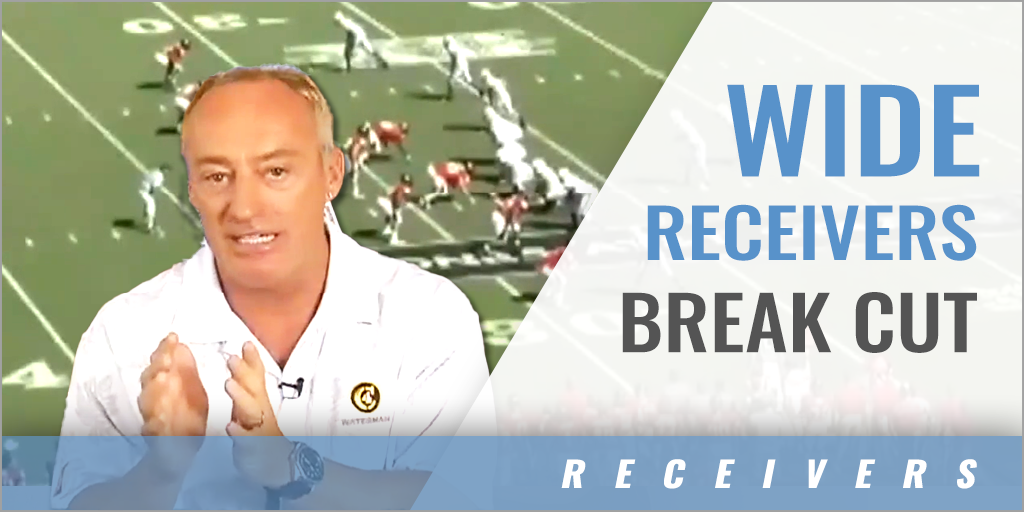 Wide Receivers – Break Cut – Jeff Reinebold [VIDEO] – Coaches Insider
