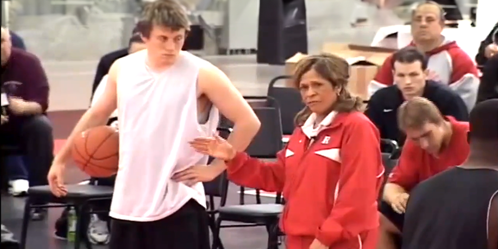 The One Man Side Switch – C Vivian Stringer – Rutgers Univ. [VIDEO ...