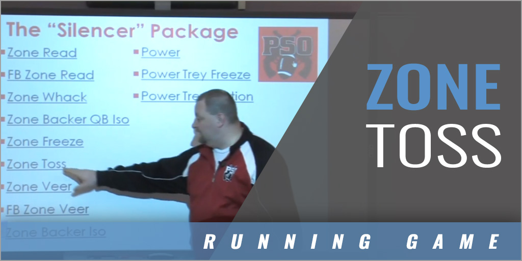 Pistol Spread – Zone Toss – Anthony Pratley [VIDEO] – Coaches Insider