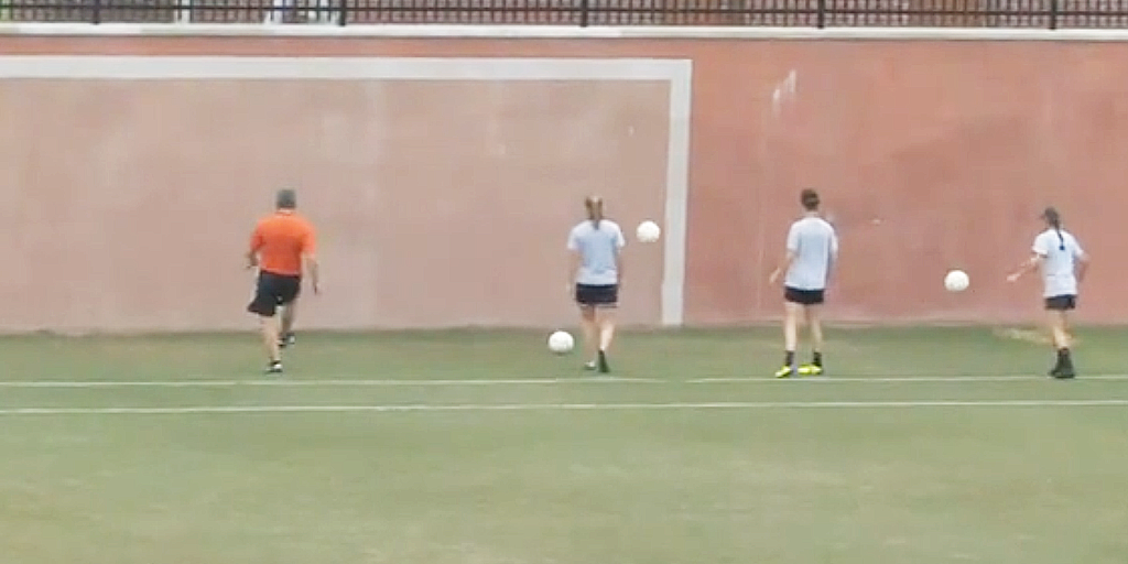 Wall Drill Warm Ups – Alan Kirkup – Univ. Florida [VIDEO] – Coaches Insider