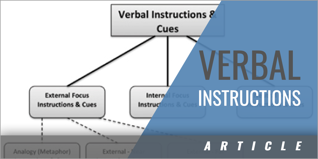 Verbal Instructions and Cues [ARTICLE] – Coaches Insider