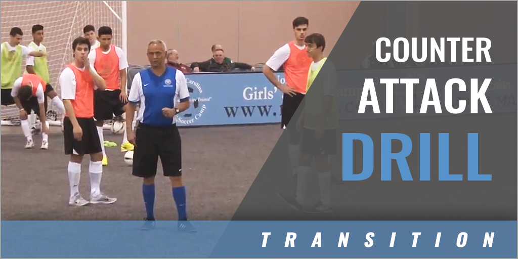 Counter Attack Drill – Schellas Hyndman [VIDEO] – Coaches Insider