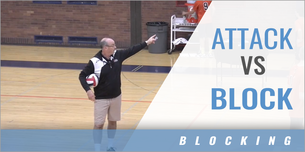 Blocking Drill – Attack vs. Block with Joel Walton – Ball State Univ ...