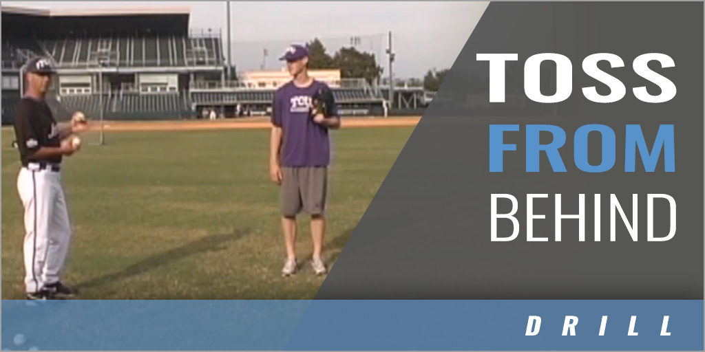 Toss From Behind – Balance Pitching Drill – TCU Baseball – Coaches Insider