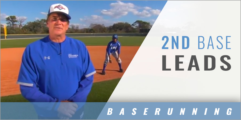 Baserunning Drills – 2nd Base Leads – IMG Academy [VIDEO] – Coaches Insider