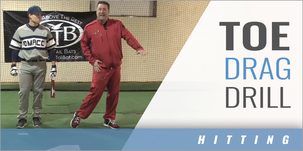 Hitting – Toe Drag Drill – Charley Lau Jr. – Coaches Insider