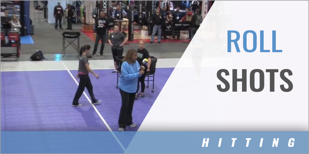 Roll Shots Drill with Tara Cross-Battle – Coaches Insider