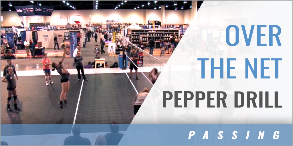 Over the Net Pepper Drill with Eric Schulze – Coaches Insider