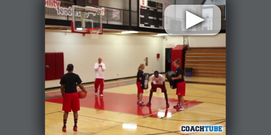 2-Pad Rebounding (Halfcourt) Drill – Jamy Bechler [VIDEO] – Coaches Insider