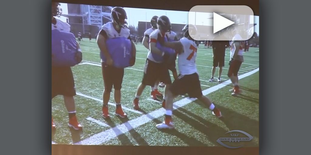 O-Line Pass Protection Punch Drills – TJ Woods – Nike Coach of the Year ...