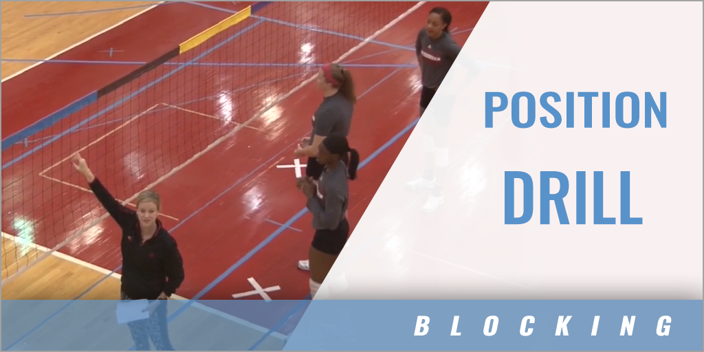 Blocking Position Drill with Anne Kordes – Coaches Insider