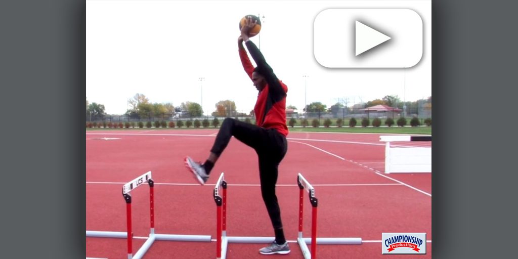 Hurdle Warm Ups – Walking with Ball Drills – Lucky Huber – Univ. of ...