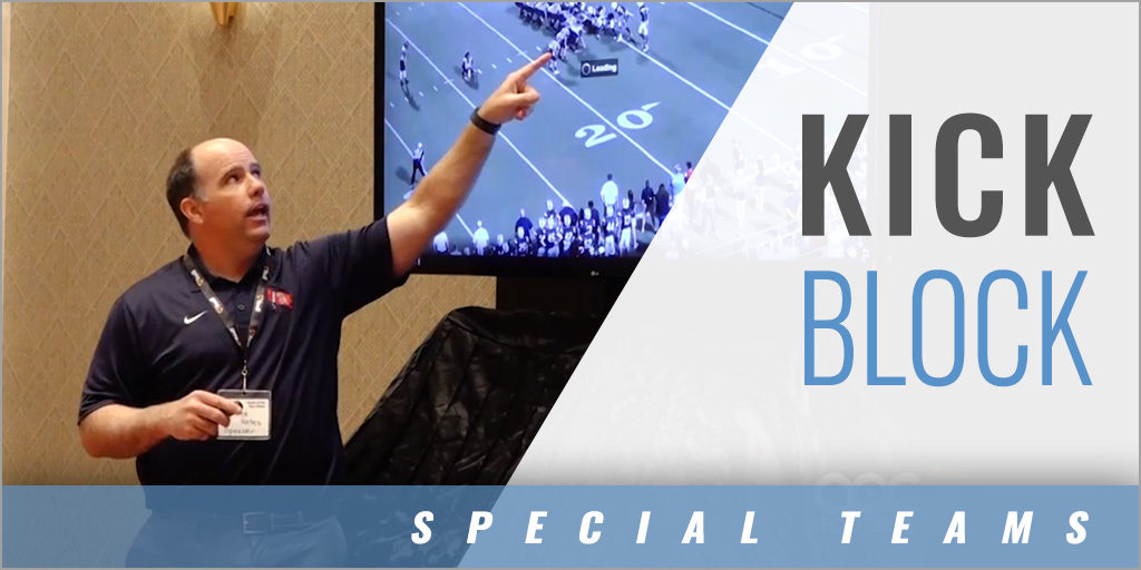 Kick Block – The Most Devastating Play in Football – Art of Coaching ...