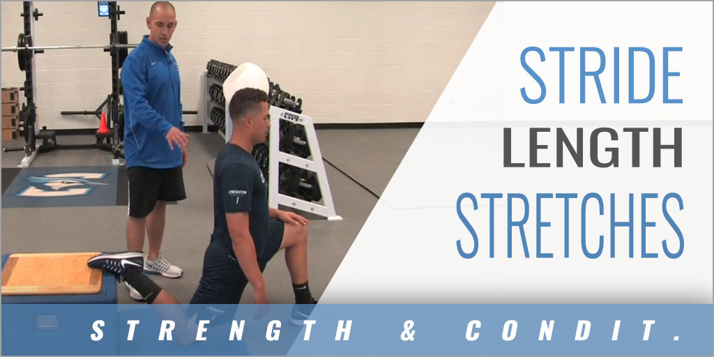 Speed Improvement – Stride Length Stretches – Brad Schmidt – Creighton ...