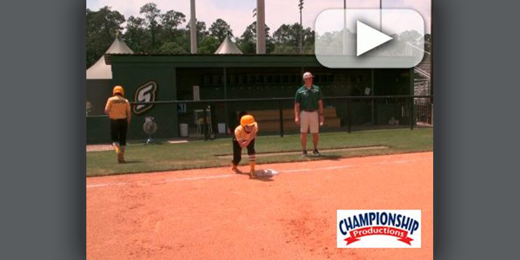 Baserunning – Five Step Lead – Rick Fremin – Southeastern Louisiana ...