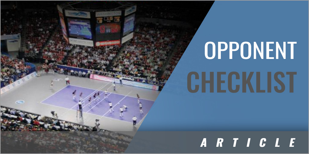 Scouting an Opponent – Checklists – Coaches Insider