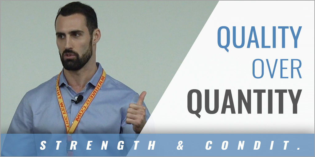 Quality Over Quantity in Strength Training with Sam Craven – NC State ...