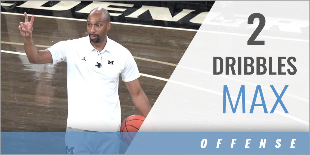 2 Dribbles Max with Saddi Washington – Univ. of Michigan – Coaches Insider
