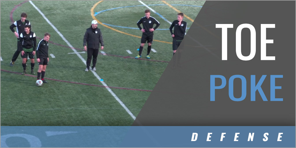 Defensive Toe-Poke Drill with Alan Yost – Kings Hammer FC – Coaches Insider