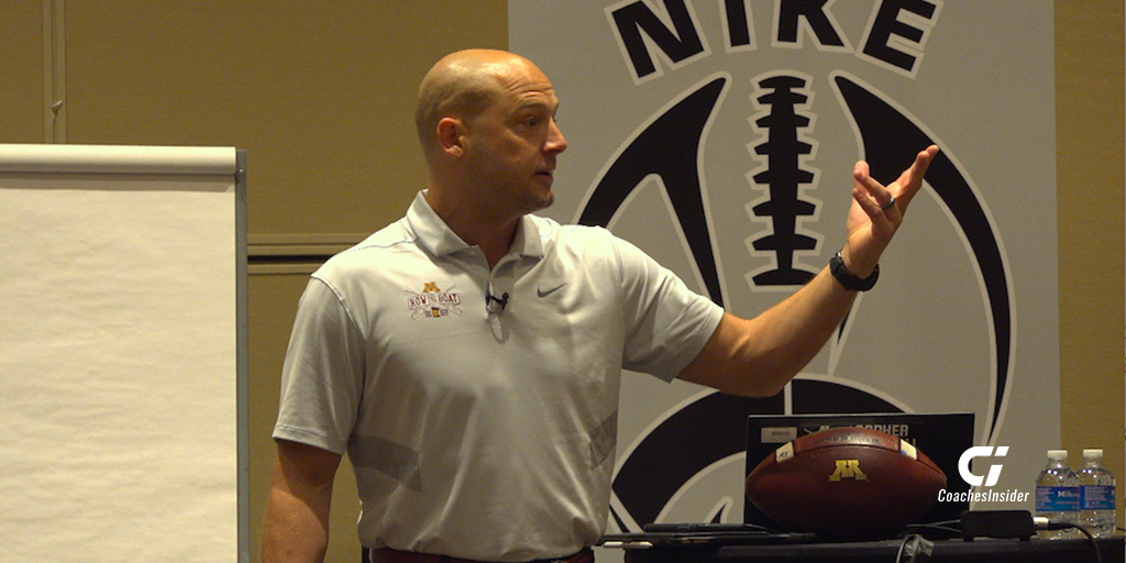 Wide Receiver Drills & Fundamentals with PJ Fleck – Univ. of Minnesota ...