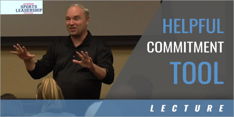 Leading by Example with Jeff Janssen – Janssen Sports Leadership Center ...