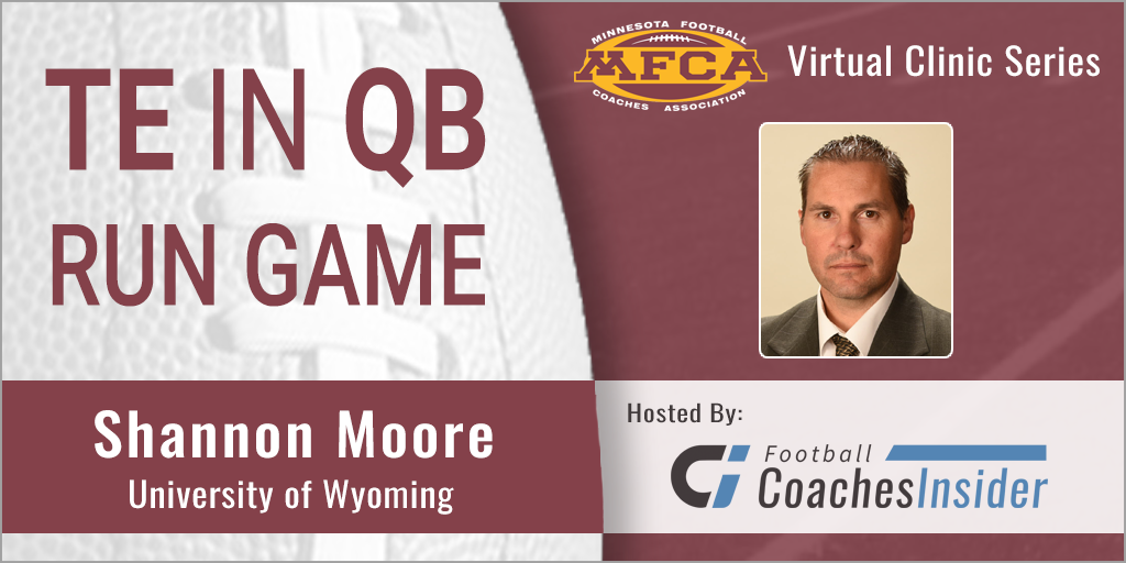Involving a TE in QB Run Game with Shannon Moore – Univ. of Wyoming ...