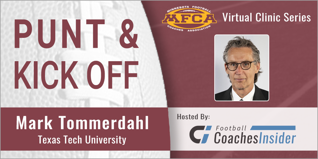 Punt & Kick Off Coverage Principles & Fundamentals with Mark Tommerdahl ...