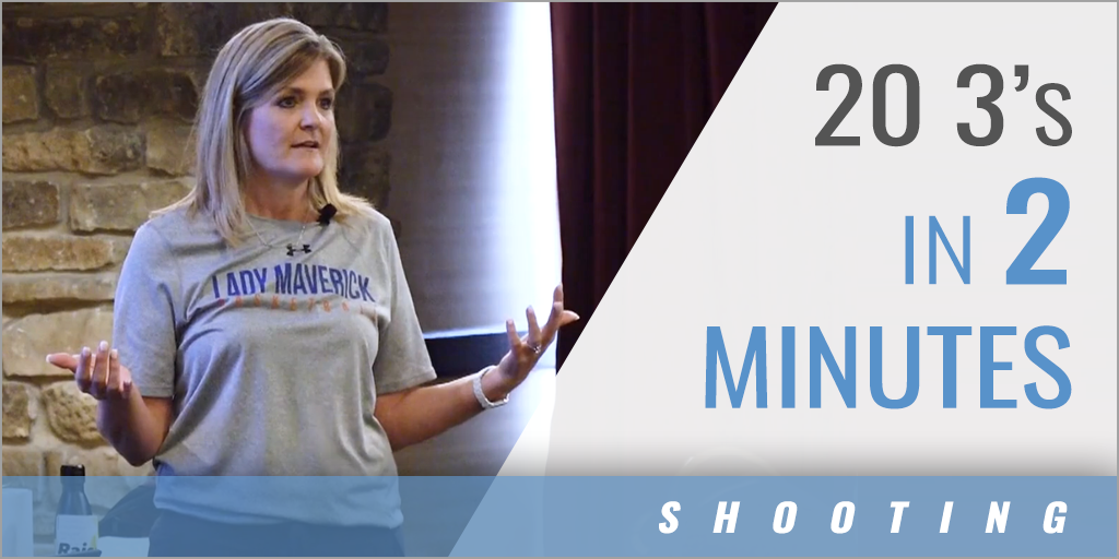 20 3’s in 2 Minutes Shooting Drill with Krista Gerlich – Univ. of Texas ...
