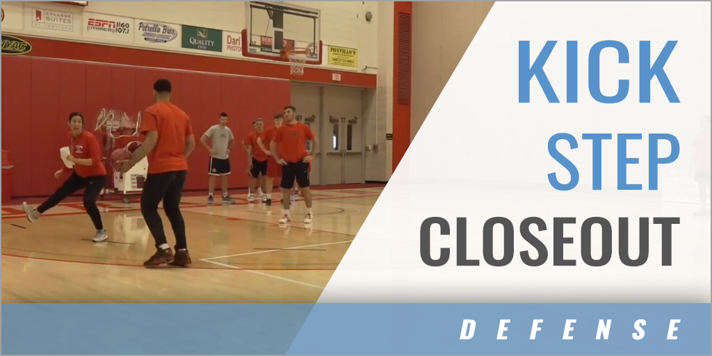 Kick-Step Closeout Drill in the Pack Line Defense with Jacey Brooks ...