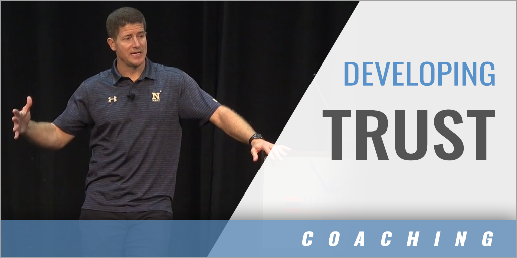 Developing Trust with Jamie Cook – Naval Academy – Coaches Insider