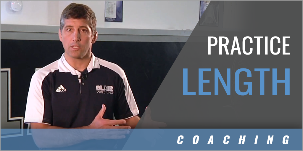 Practice Length with Brian Antonelli – Blair Academy (NJ) – Coaches Insider