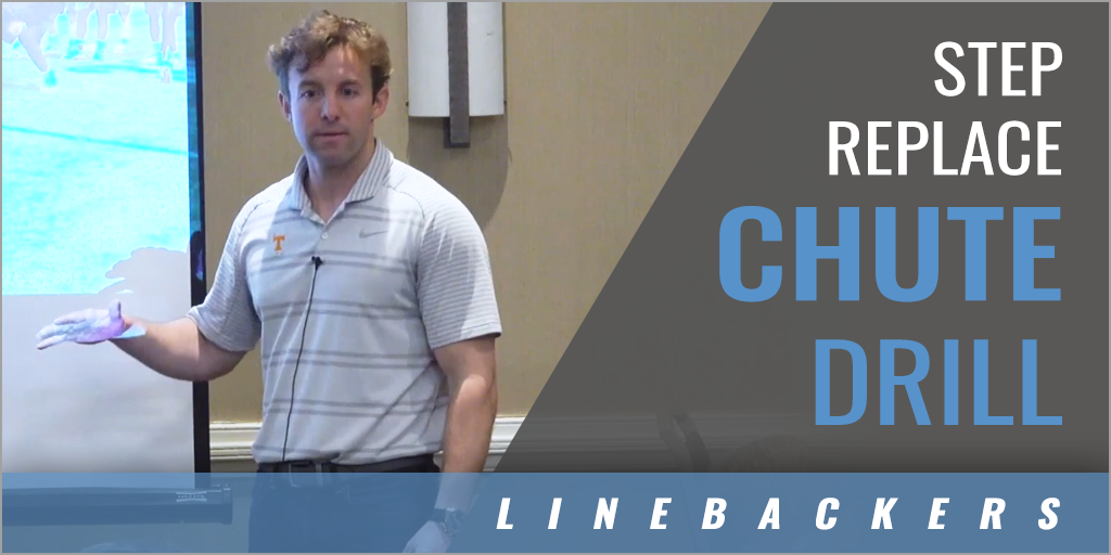 Linebacker’s Step Replace Chute Drill with Garrett Cox – Univ. of TN ...