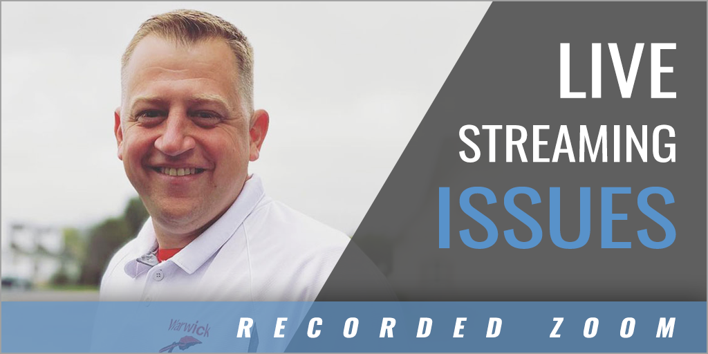Live Streaming Issues with Ryan Landis – Warwick School District (PA ...