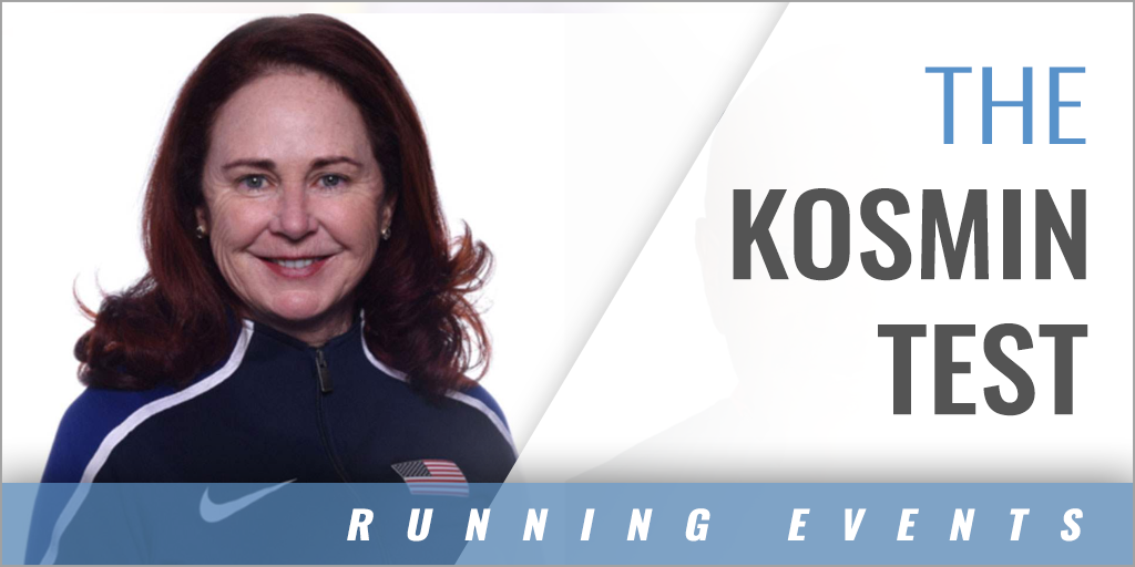The Kosmin Test with Rose Monday – USATF – Coaches Insider