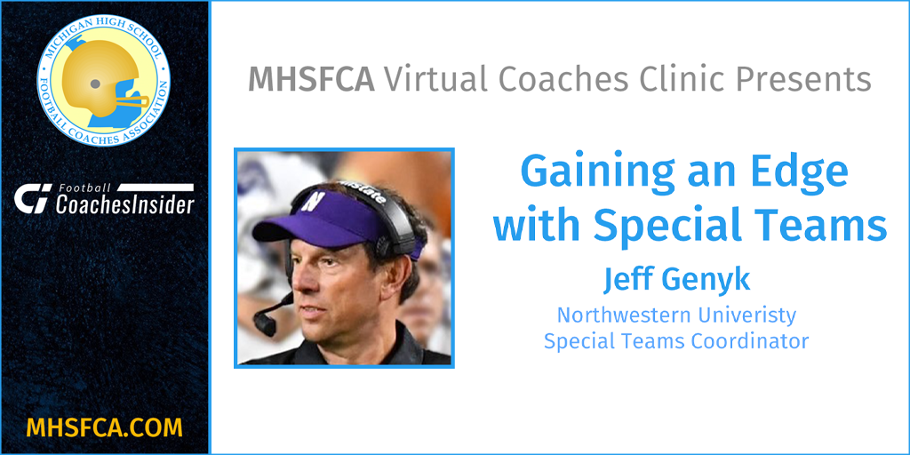 Gaining an Edge with Special Teams with Jeff Genyk – Northwestern ...
