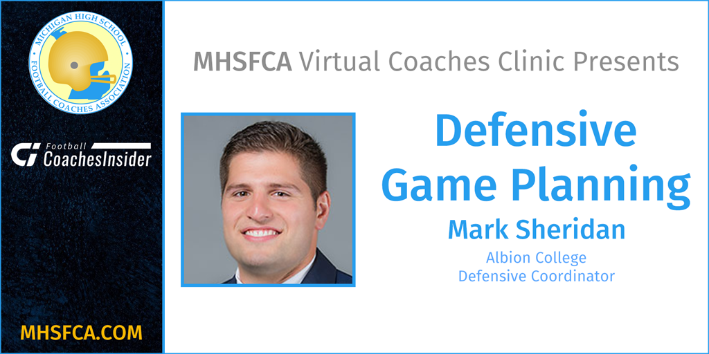 Defensive Game Planning with Mark Sheridan – Albion College – Coaches ...