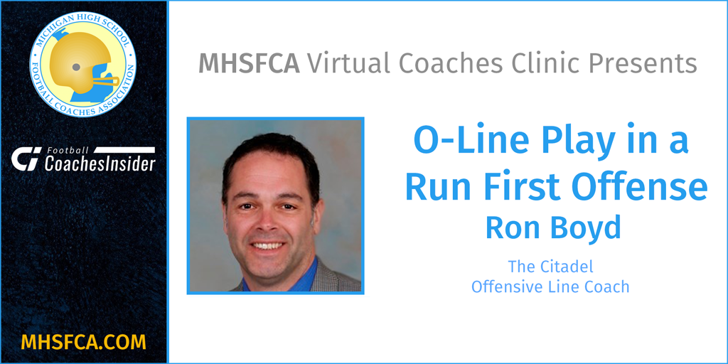 O-Line Play in a Run First Offense with Ron Boyd – The Citadel (SC ...