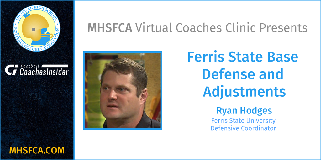 Ferris State Base Defense and Adjustments with Ryan Hodges – Ferris ...