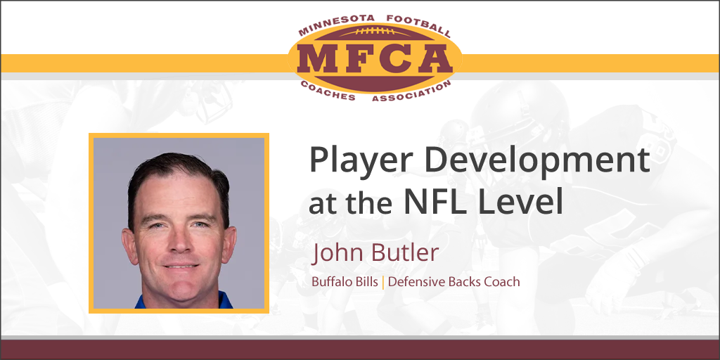 Player Development at the NFL Level with John Butler – Buffalo Bills ...