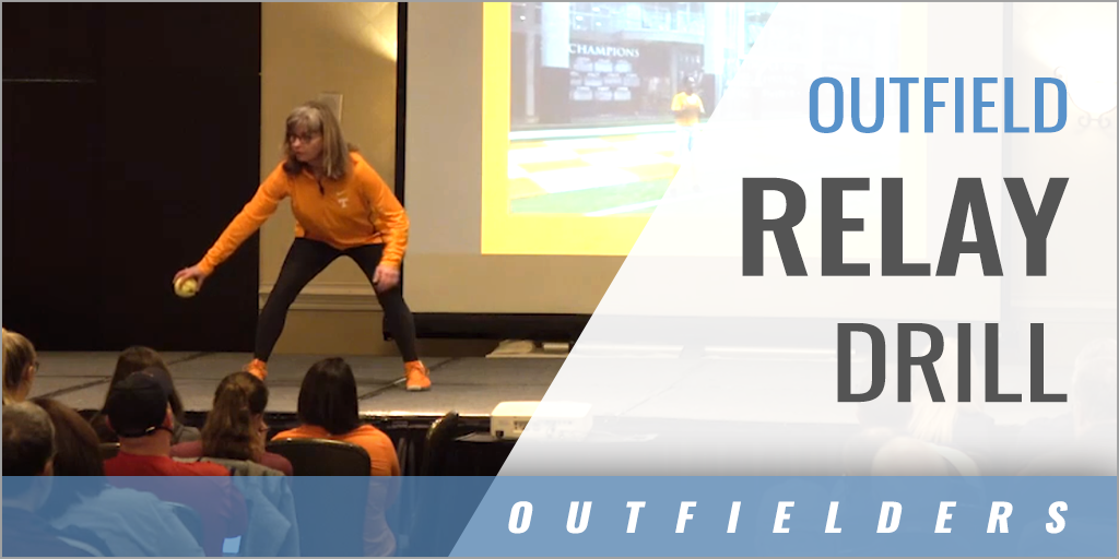 Outfield Relay Drill with Karen Weekly – Univ. of TN – Coaches Insider