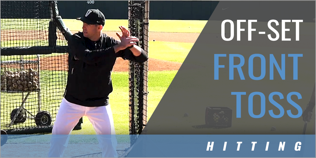 Off Set Front Toss Spin Hitting Drill With Mike Baxter Coaches Insider