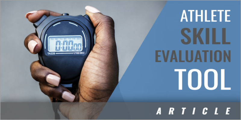 Athlete Skill Evaluation Tool – Coaches Insider