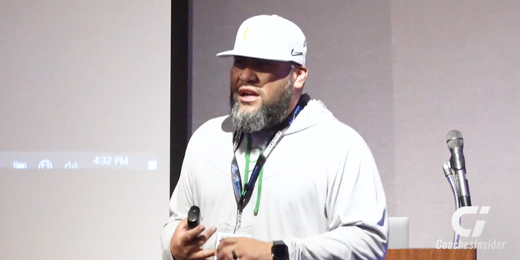 Defeating Run Blockers with Tony Tuioti – Univ. of Oregon – Coaches Insider