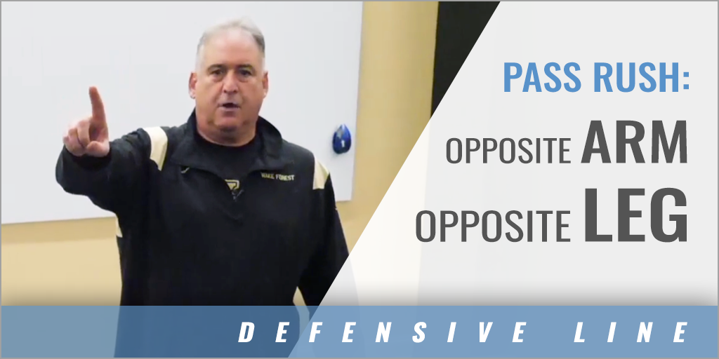 Pass Rush: Opposite Arm, Opposite Leg with Dave Cohen – Wake Forest ...