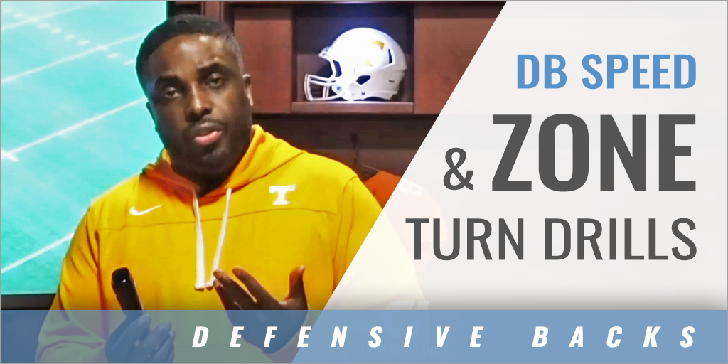 DB Speed and Zone Turn Drills with Tim Banks – Univ. of Tennessee ...