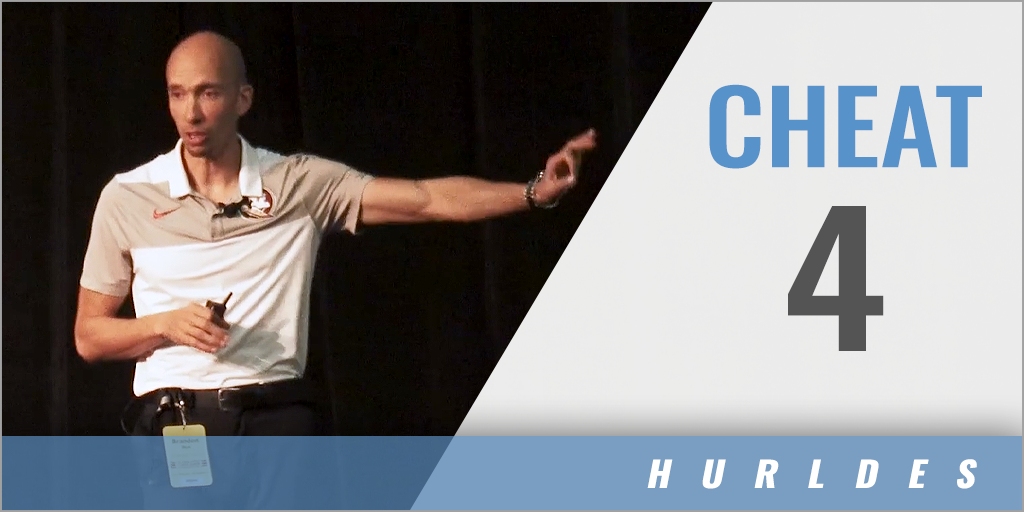 Hurdles: Cheat 4 Drill with Brandon Hon – Coaches Insider