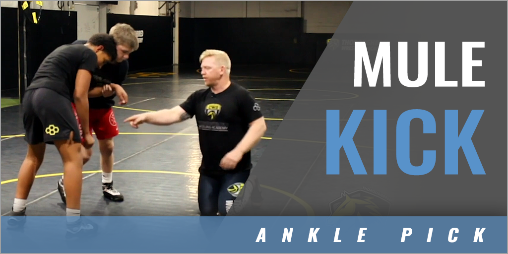 Mule Kick Ankle Pick with Marcus Hoehn – Thoroughbred Wrestling Academy ...