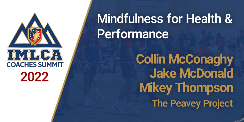 Mindfulness for Health & Performance with Collin McConaghy, Jake ...