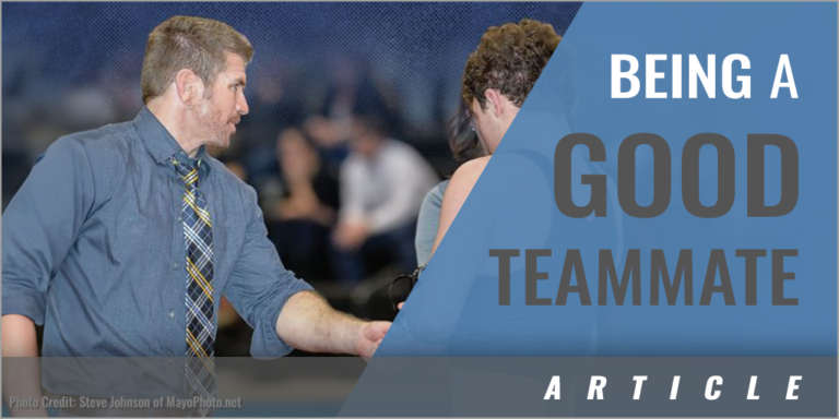 Being a Good Teammate – Coaches Insider